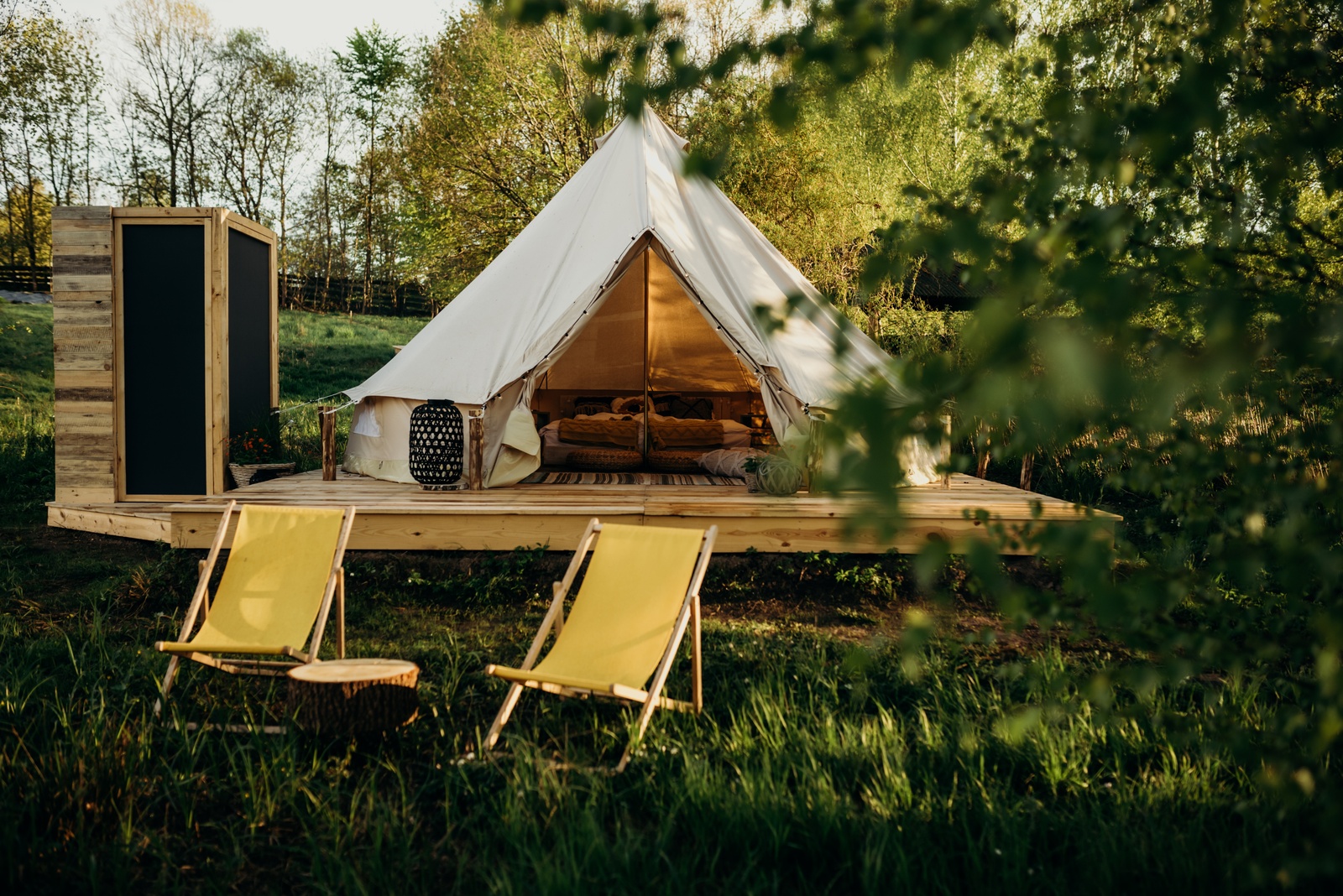 Glamping Kaszuby Môłô Wies – see photos on Slowhop.com